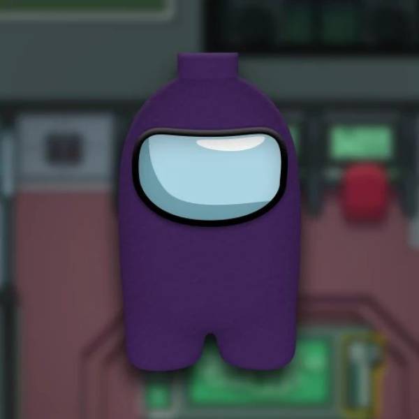 HeroBloks - Purple Crewmate - Minifig Madness