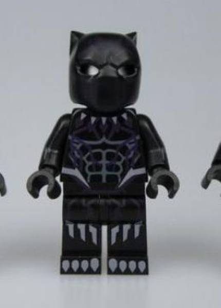 HeroBloks - Black Panther (MCU) - Crystal Minifigs