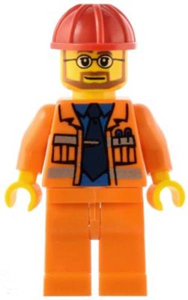 HeroBloks - Construction Foreman - Lego - cty0015