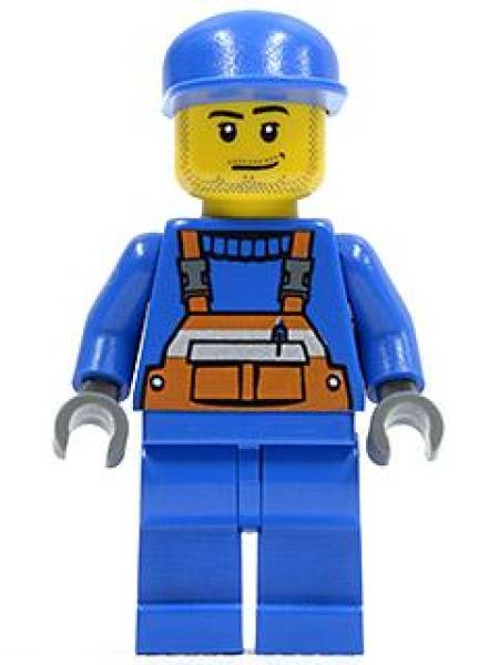 HeroBloks - Construction Worker - Lego - cty0042