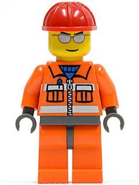 HeroBloks - Construction Worker - Lego - cty0125