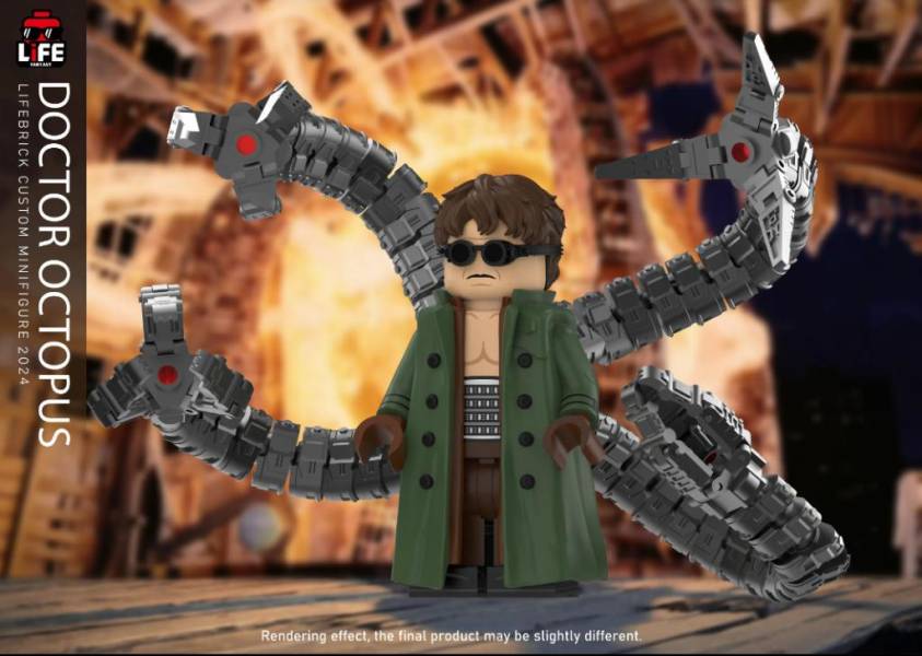 HeroBloks - Doctor Octopus (Raimi) - Life Brick