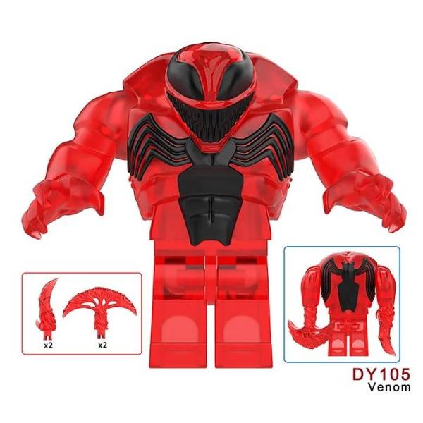 HeroBloks - Red Venom (Toxin Symbiote) - DY_Minifigs - DY105