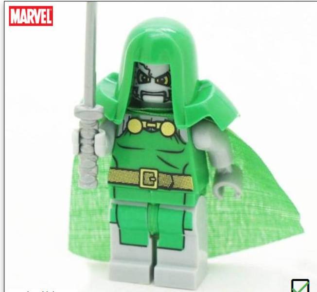 HeroBloks - Dr Doom - JinRun - JR136