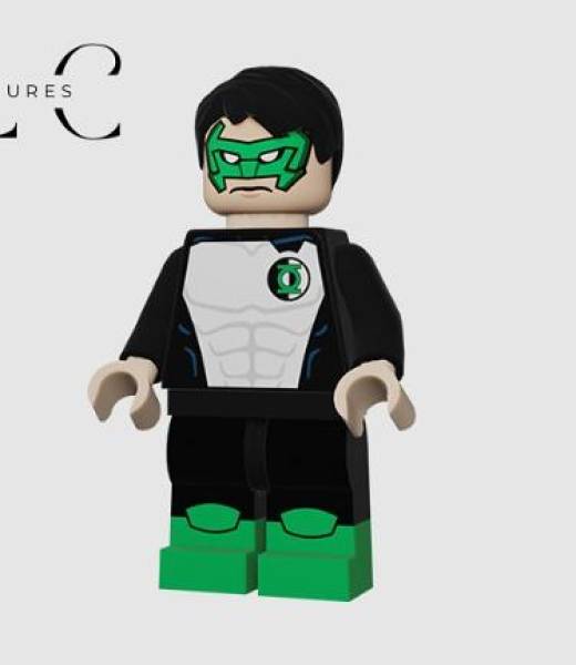 HeroBloks - Kyle Rayner (Green Lantern) - CLC Minifigures