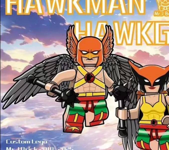 HeroBloks - Hawkman - Mr.J Brick