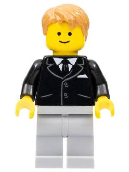 HeroBloks - Bank Secretary - Lego - twn252a