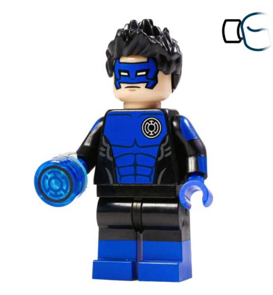 HeroBloks - Blue Lantern (Kyle Rayner) - Excelsior Custom