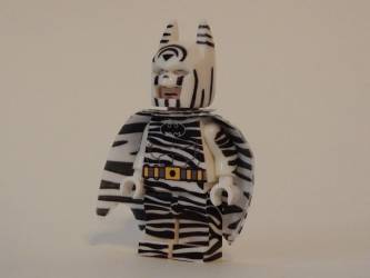 HeroBloks - Zebra Batman - Atomic Brick Toys