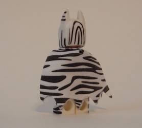 HeroBloks - Zebra Batman - Atomic Brick Toys