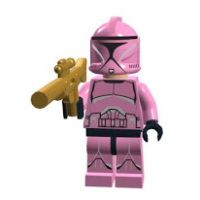 HeroBloks - Clone Trooper (pink) - AX - AX8003