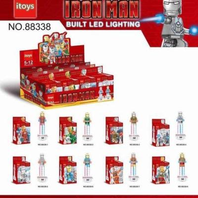 HeroBloks - Iron Man Mk 22 Hot Rod (Crystal) - itoys - 88338-8