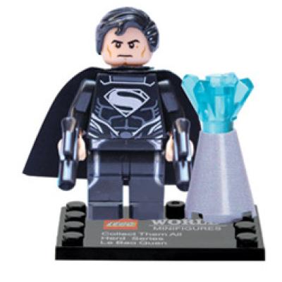 HeroBloks - Superman (black suit) - LEBQ - 1668