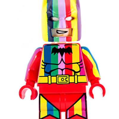 HeroBloks - Rainbow Batman - BrothersFigure - SH0001