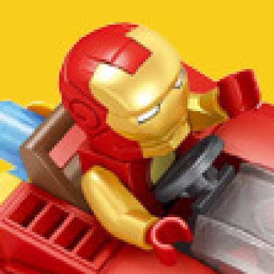 HeroBloks - Iron Man (Mighty Micro) - Ioong - A8006-B