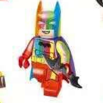 HeroBloks - Rainbow Batman - JinRun - JR919