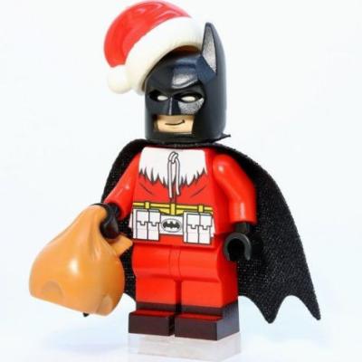 HeroBloks - Santa Batman - PopPunkMunky - A1460