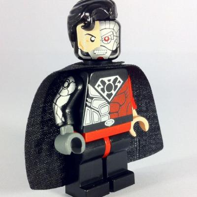 HeroBloks - Sinestro Cyborg Superman - CustomBRICKS