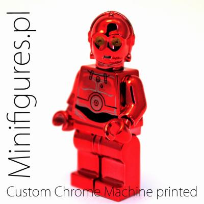 HeroBloks - R-3PO (red chrome) - Minifigures.pl