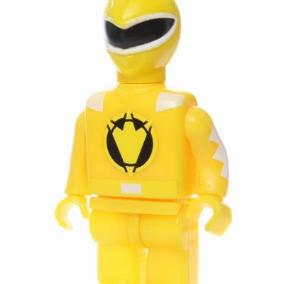 HeroBloks - Yellow Dino Ranger - Mega Bloks - AS057071