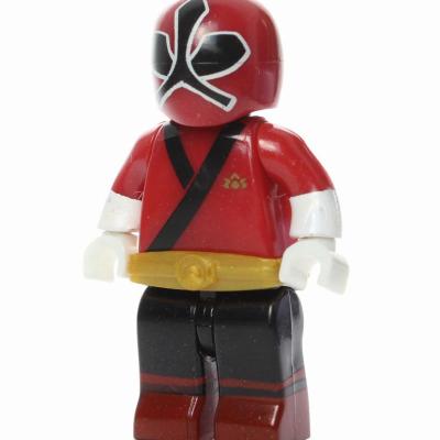 HeroBloks - Metallic Red Ranger Samurai Mode - Mega Bloks - 5714 Series 2
