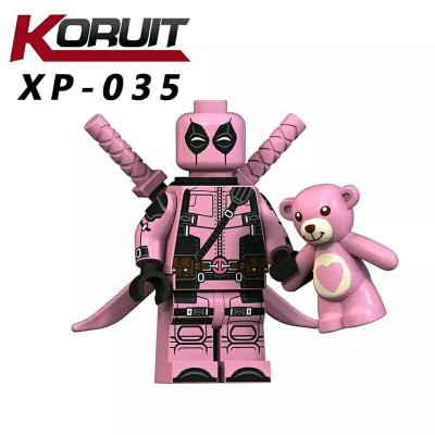 HeroBloks - Deadpool (pink suit) - Koruit - XP-035