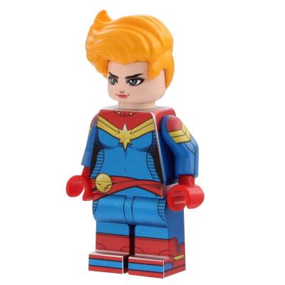 HeroBloks - Captain Marvel (Modern Age) - Hobby Brick - HMINF-017