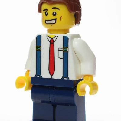 HeroBloks - Patrick Bateman - Kopf - KF366