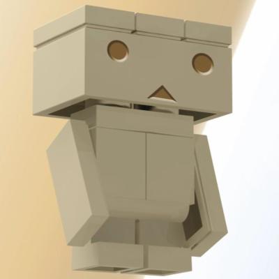 HeroBloks - Danbo (buildable) - Outside Brick