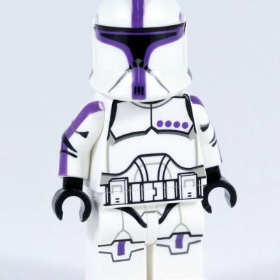 HeroBloks - Clone Trooper (purple) - Clone Army Customs