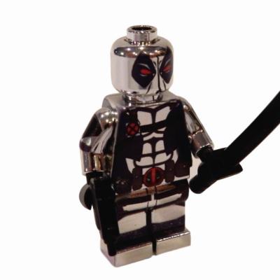 HeroBloks - X-Force Deadpool - Atomic Brick Toys