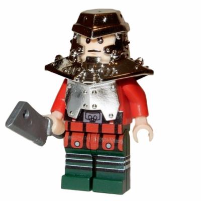 HeroBloks - Ram Man (chrome armor) - Paul Janowski