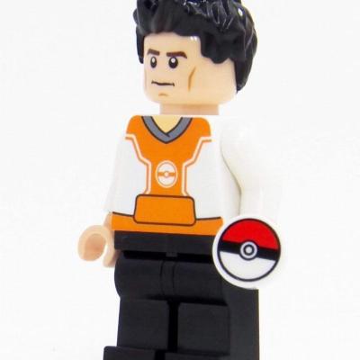 HeroBloks - Pokemon Go Trainer (orange) - MiniBIGS