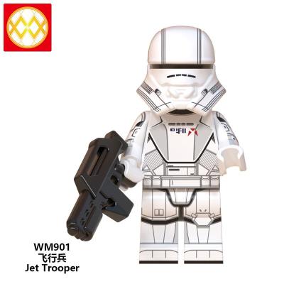 HeroBloks - First Order Jet Trooper - World Minifigures - WM901