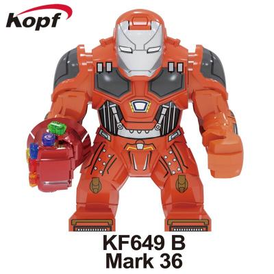 HeroBloks - Iron Man Mk 36 Peacemaker (BigFig) - Kopf - KF649B