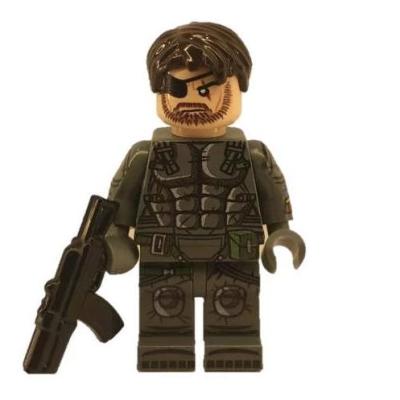 HeroBloks - Solid Snake - Minifig Factory