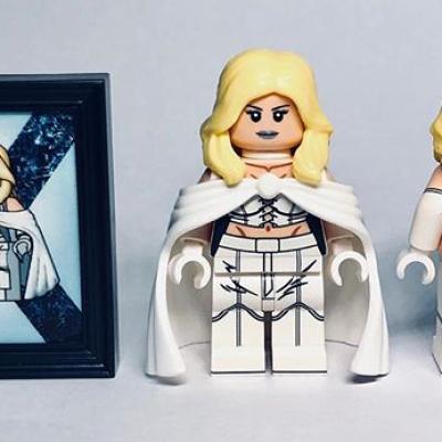 HeroBloks - Emma Frost - Diamond CustomBricks