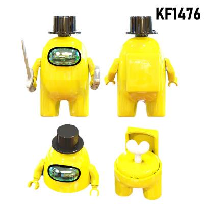 HeroBloks - Yellow Crewmate - Kopf - KF1476