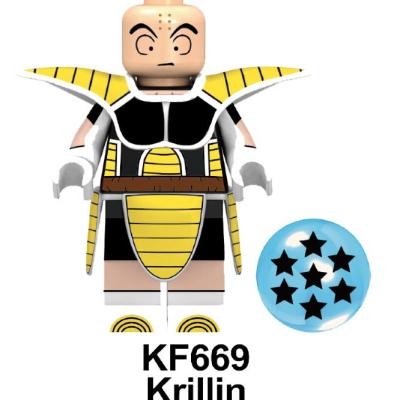 HeroBloks - Krillin (Saiyan Armor) - Kopf - KF669