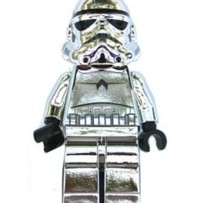 HeroBloks - Stormtrooper (chrome) - Lego - sw0097