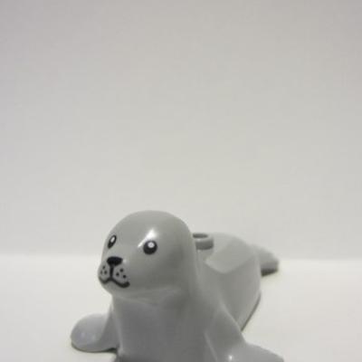 HeroBloks - Gray Seal - Lego - 3380pb01