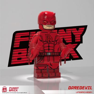 HeroBloks - Daredevil - Life Brick x Funny Brick