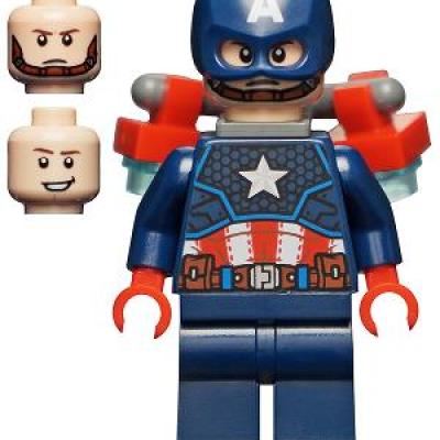 HeroBloks - Captain America (Jetpack) - Lego - SH0818