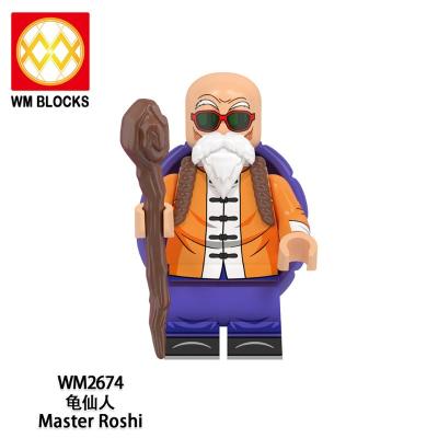 HeroBloks - Master Roshi - World Minifigures - WM2674