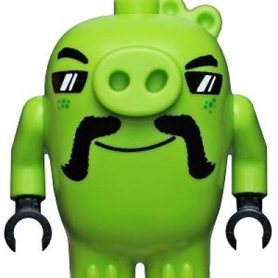 HeroBloks - Biker Pig - Lego - ANG007