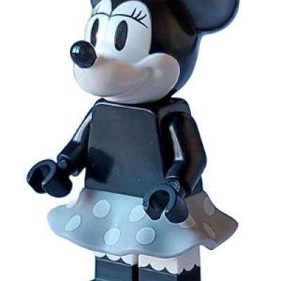HeroBloks - Minnie Mouse (Grayscale) - Lego - DIS142