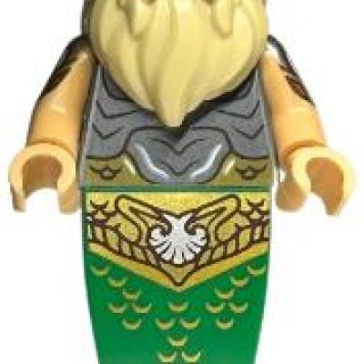 HeroBloks - King Triton (Live Action) - Lego - DIS111