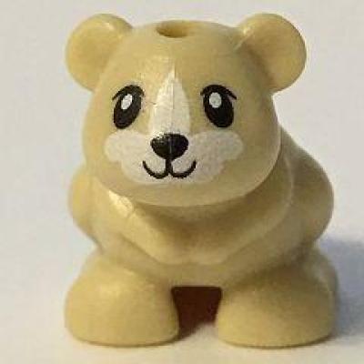 HeroBloks - Tan Hamster - Lego - 6133566/24183pb02