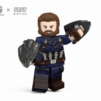 HeroBloks - Captain America (Infinity War) - Bigguy x YAFD Minifigs
