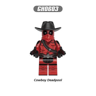 HeroBloks - Cowboy Deadpool - G (2) - GH0603